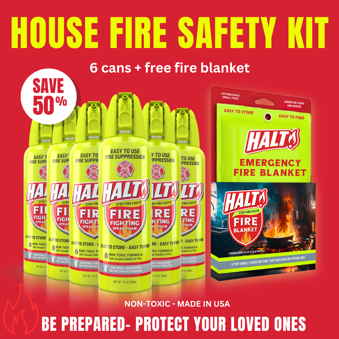 Fire Fighting Spray Foam – Halt