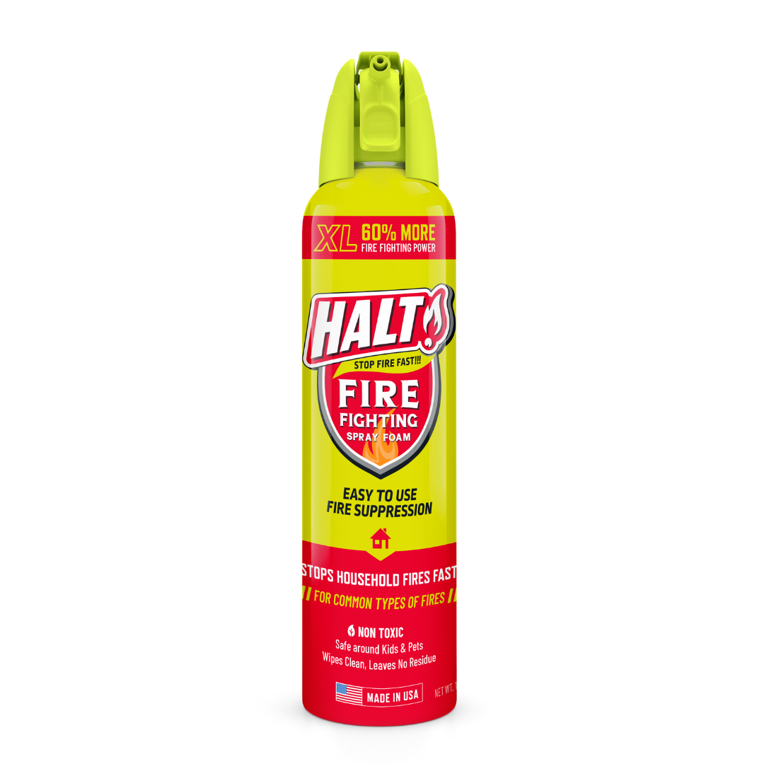 HALT! Fire Fighting Foam Spray XL 16oz – Halt